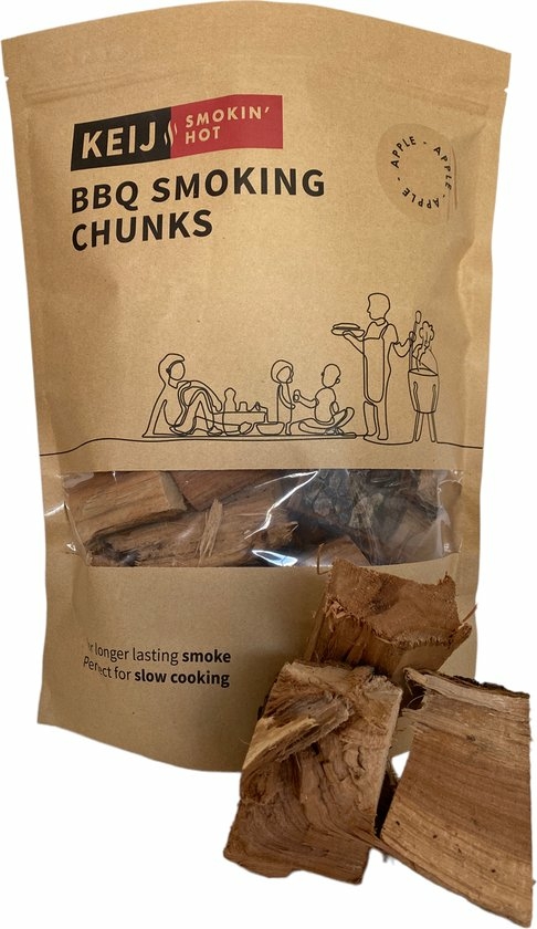 BBQ Smoking Chunks Apple - 1500 gram - Tuincentrum Schmitz