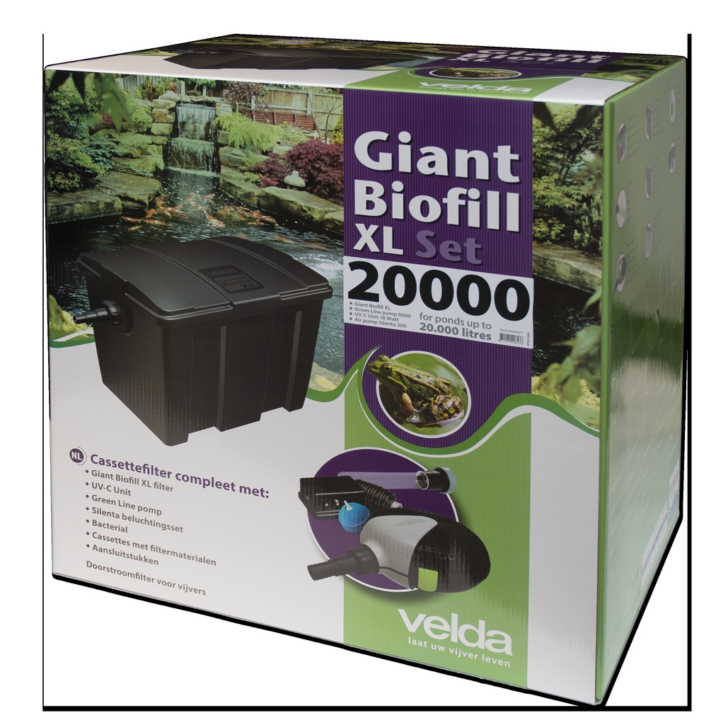 Velda Giant Biofill XL Set 20000 - Tuincentrum Schmitz