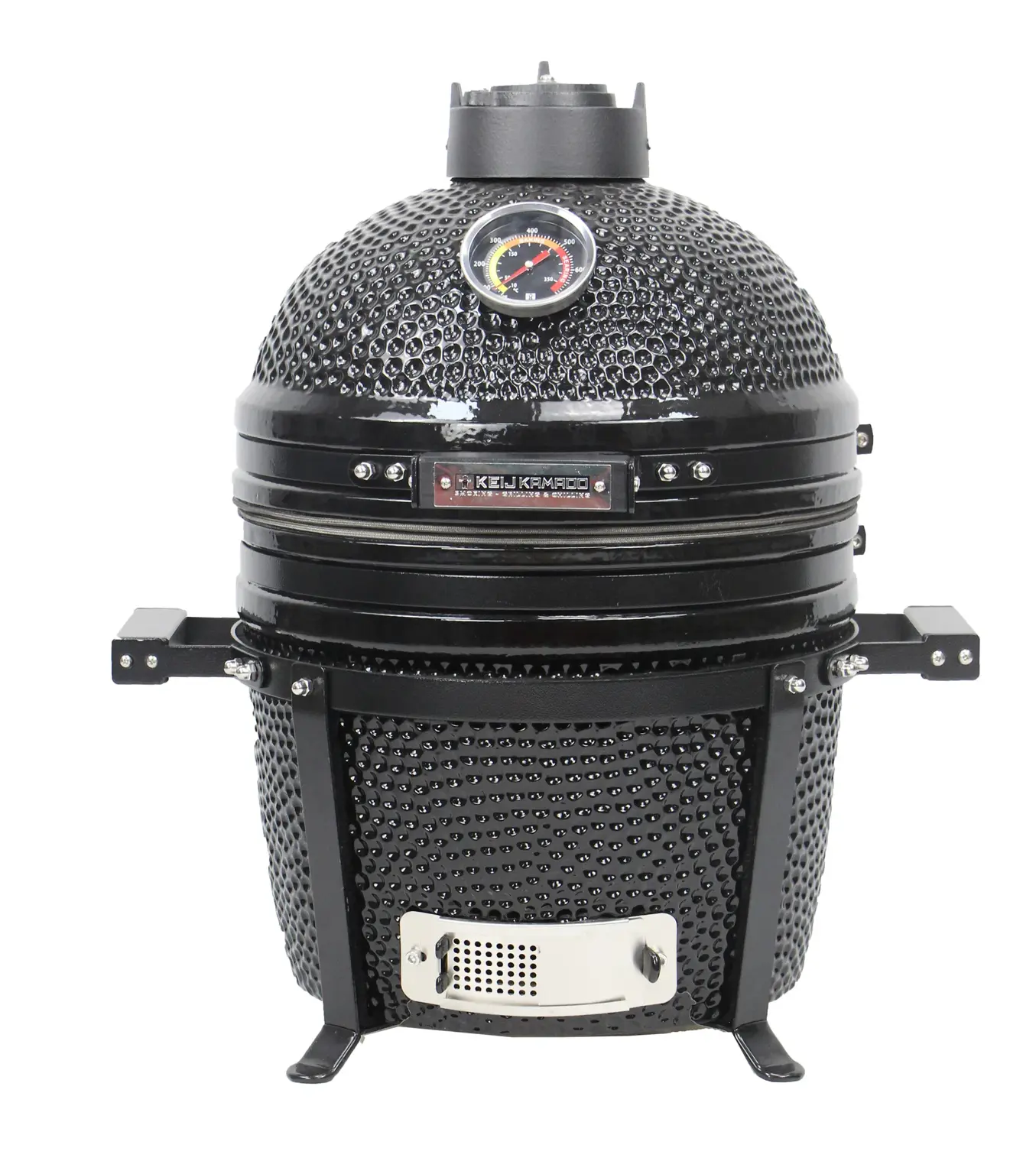 Keij Kamado Pro Compact Black - 15 inch - Tuincentrum Schmitz