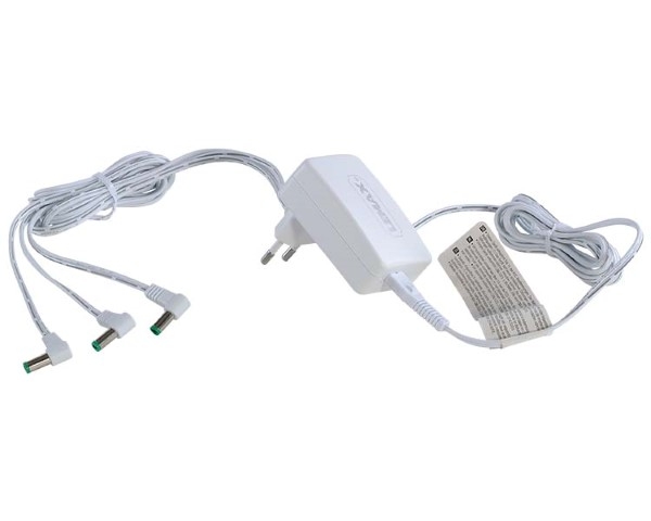 Lemax Power Adapter 4.5V White 3-Output (Eu) - Tuincentrum Schmitz